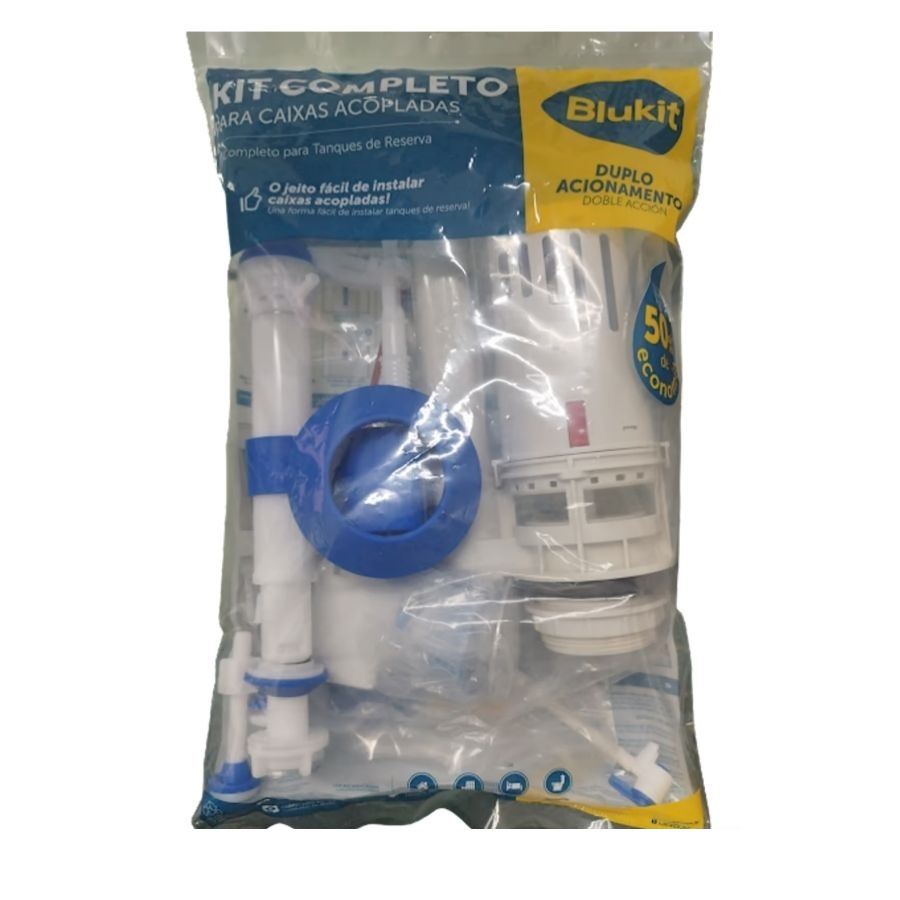 Kit Completo Universa,l com Duplo Acionamento, para Caixa Acoplada ...