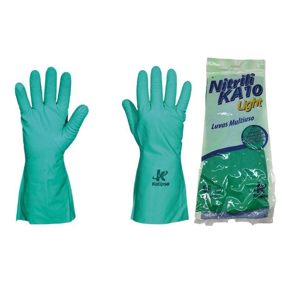 Luva Nitrili-KA 10 light Multiuso - 9/G - Verde | Casa Sul